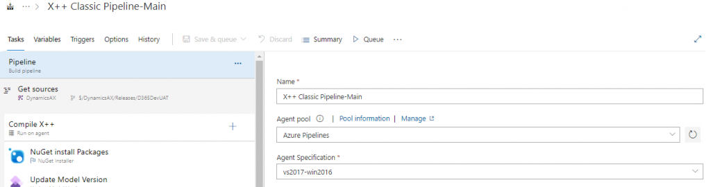 Microsoft Hosted Agents and Azure Pipeline Setup