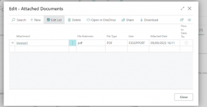 Get Attachment Document from Business Central using A/L