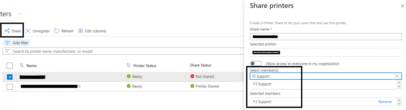 Universal Print Setup for Business Central