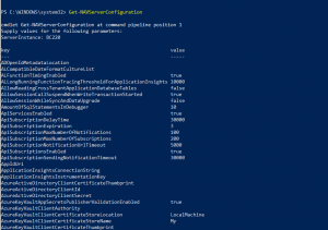 Microsoft Dynamics 365 Business Central On-Premises Configurations Setup using PowerShell Cmdlets