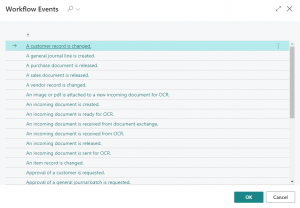 Business Central Working with Workflows